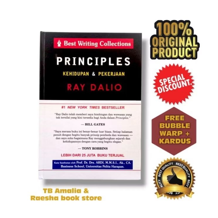 Jual Buku Principles - Kehidupan dan Pekerjaan - Ray Dalio - Best ...