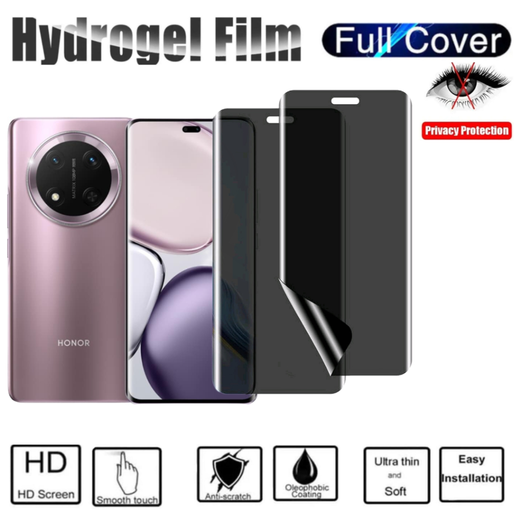 Jual Hydrogel jelly anti spy privacy matte Honor X9 5G X9A 5G X9B 5G X9C 5G full screen ...