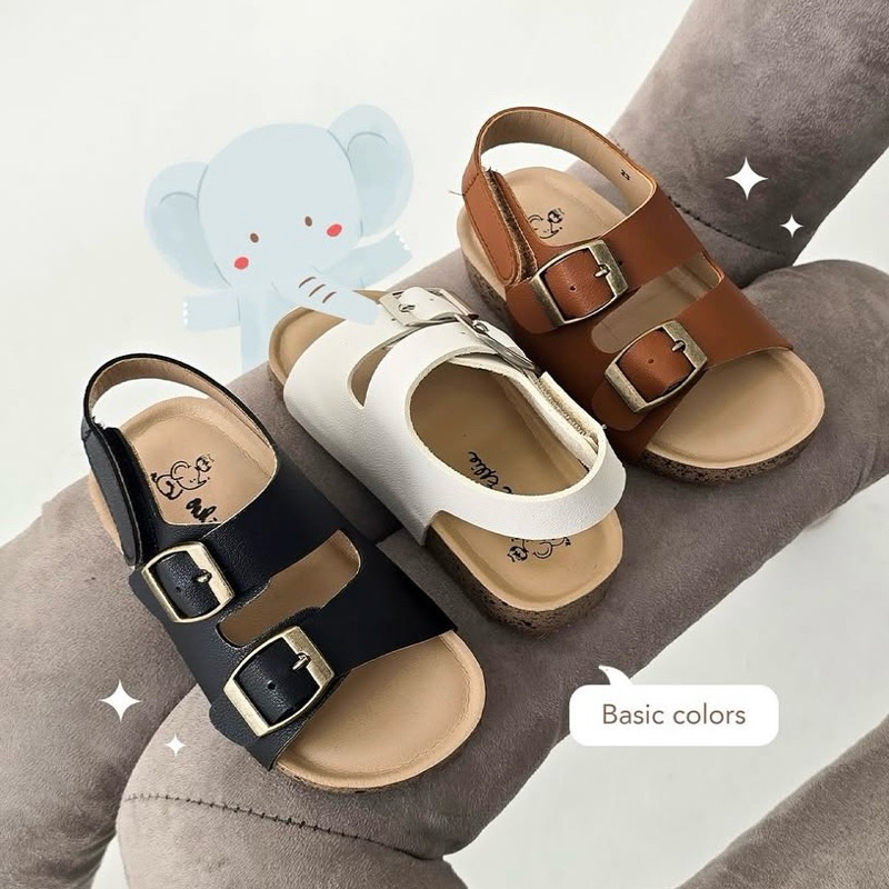 Jual Owlie Ellie - BEN BASIC Size 22-30 | Sandal Slop Sepatu Pesta ...