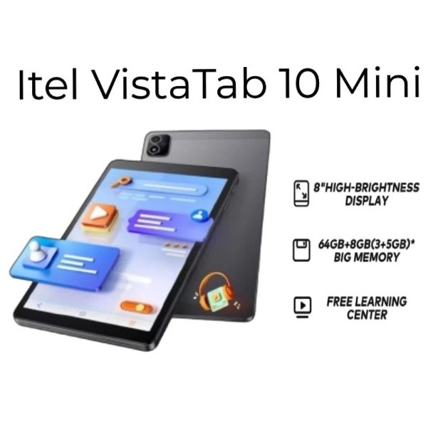 Jual Tablet Itel VistaTab 10 Mini Ram 3GB Internal 64GB Garansi Resmi ...