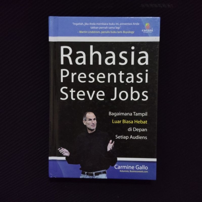 Jual Buku Original • Rahasia Presentasi Steve Jobs - Bagaimana Tampil Luar Biasa Hebat Di Depan ...