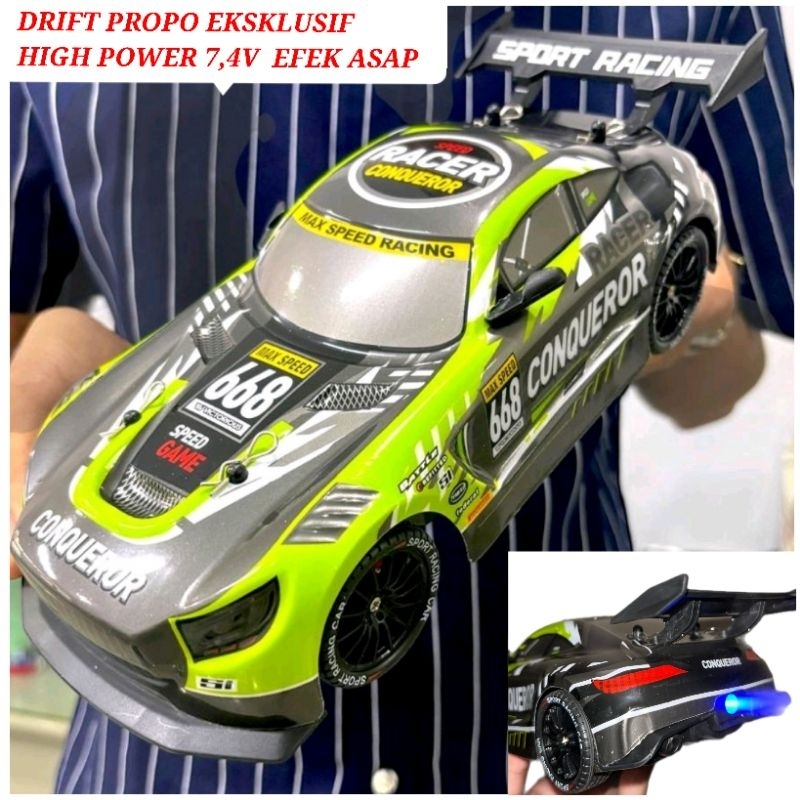 Jual MOBIL RC DRIFT SUPER SPEED POWER 2 KECEPATAN 2,4GHZ Mainan Remote ...