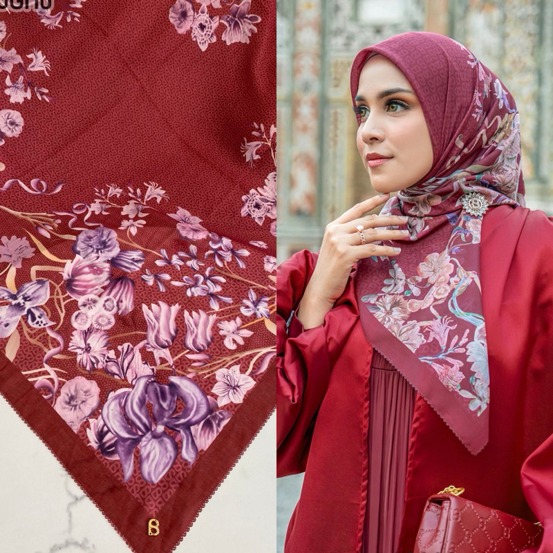 Jual BUTTONSCARVES MIROR VOAL TITIK TIGA - PLAT BESI B | Shopee Indonesia