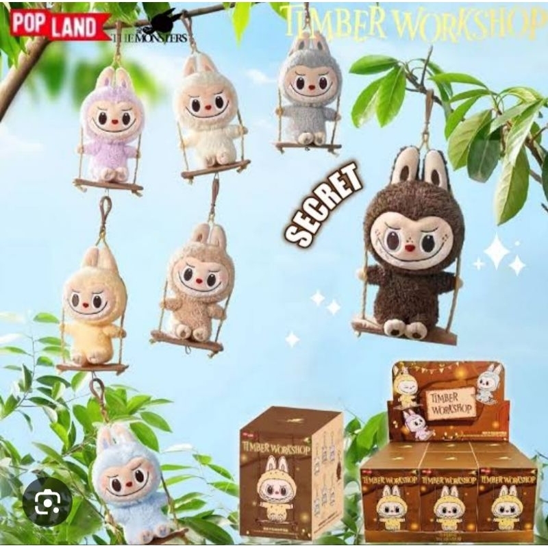 Jual Pop Mart Popland Labubu Timber Workshop Original Rare Item ...