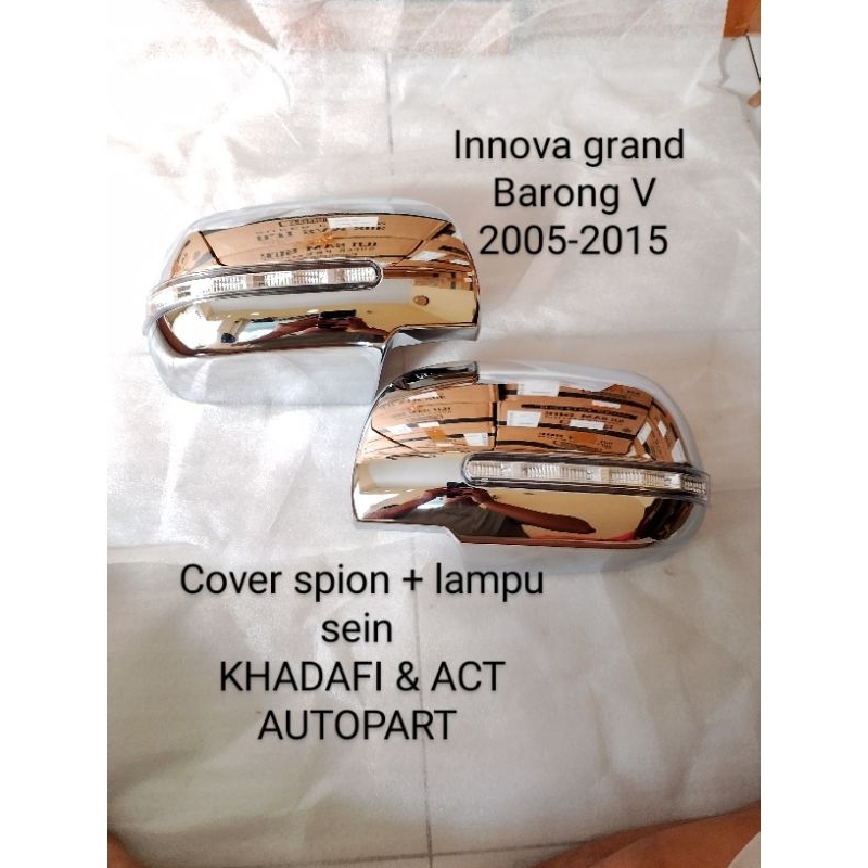 Jual Cover spion + lampu sein mobil Innova lama Innova grand barong ...