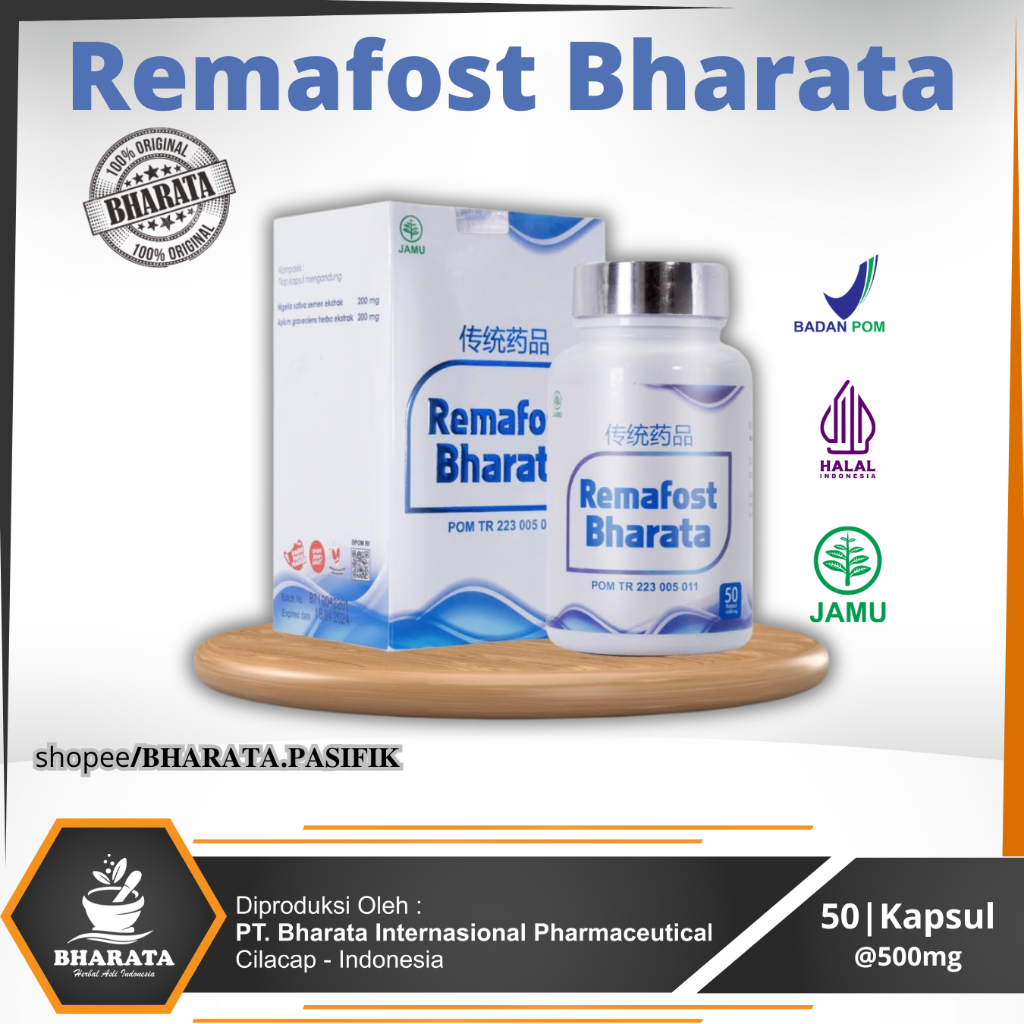 Jual Remafost Bharata - Obat Rematik Syaraf Kejepit Radang Sendi Tulang ...