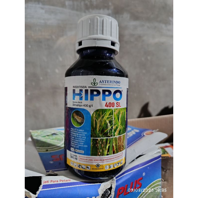 Jual Insektisida HIPPO 400SL || 500ML (wereng dan kupu kupuan) | Shopee ...