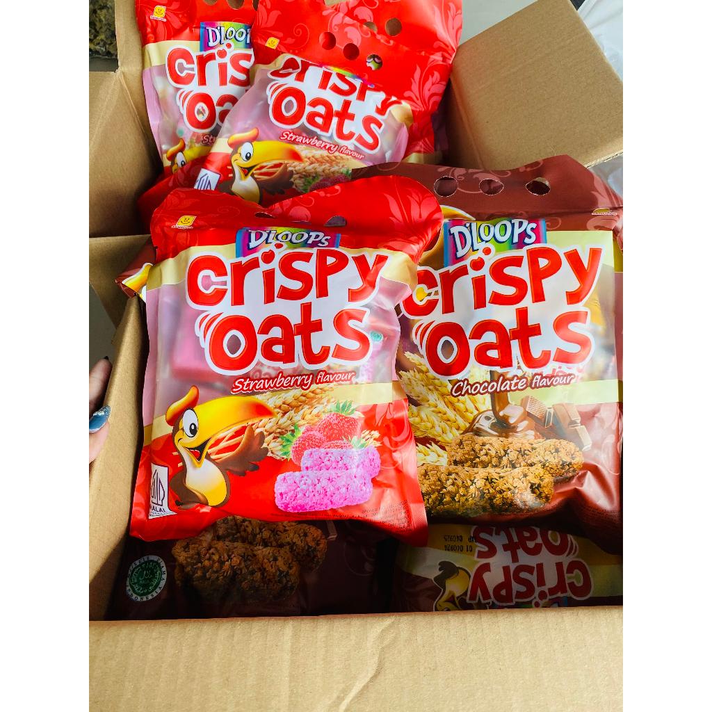 Jual 20pcs DLOOPS CRISPY OATS KEMASAN KANTONG / CRISPY OAT RASA ...