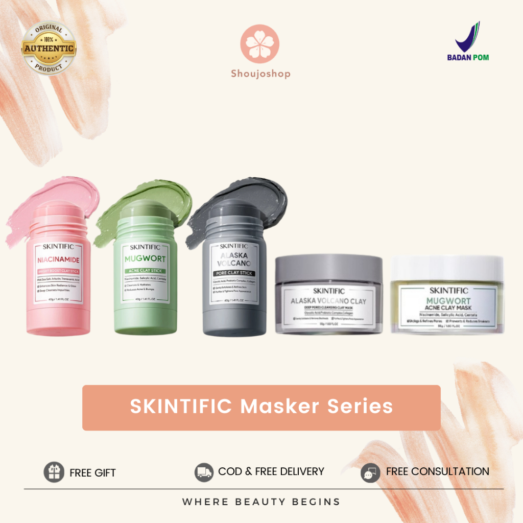 Jual Skintific Masker Series | Shopee Indonesia