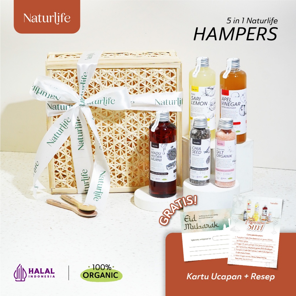 Jual NATURLIFE HAMPERS HIDUP SEHAT / HAMPERS PREMIUM / HAMPERS LEBARAN ...