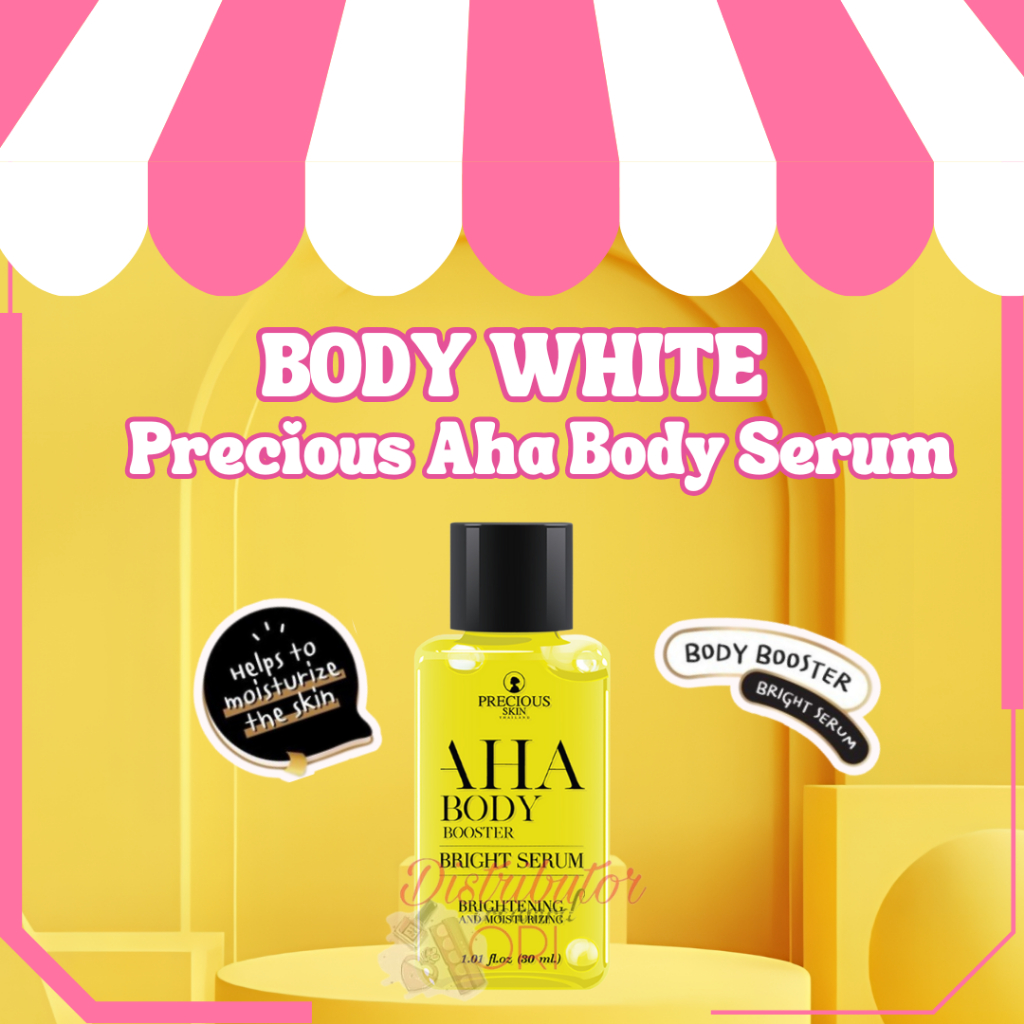 Jual PRECIOUS AHA BODY BOOSTER SERUM ADA BARCODE | AHA BODY SERUM ...