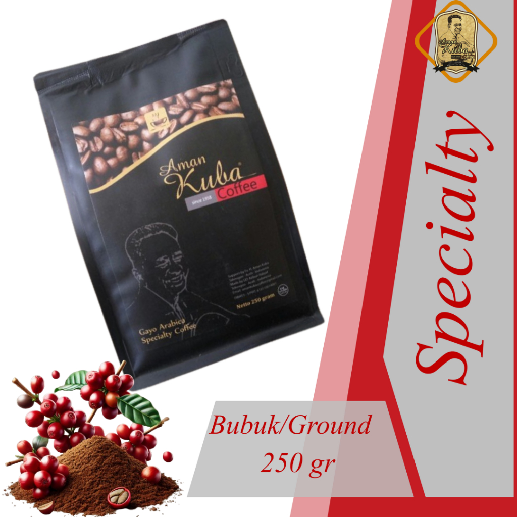 Jual Aman Kuba Coffee II Gayo Arabika Aceh Takengon Specialty Grade Coffee II Bubuk II 250g ...