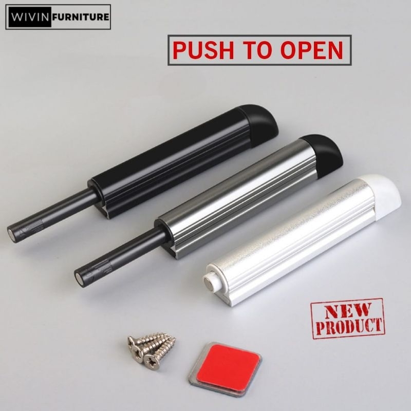 Jual New Tip On Push To Open Type Timbul Kabinet Pintu Lemari Push To ...