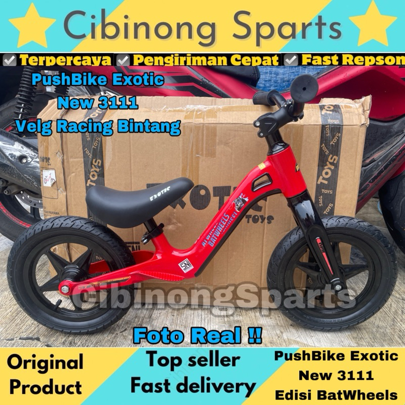 Jual Sepeda Anak PushBike Balance Bike Exotic New 3111 Magnesium Frame ...