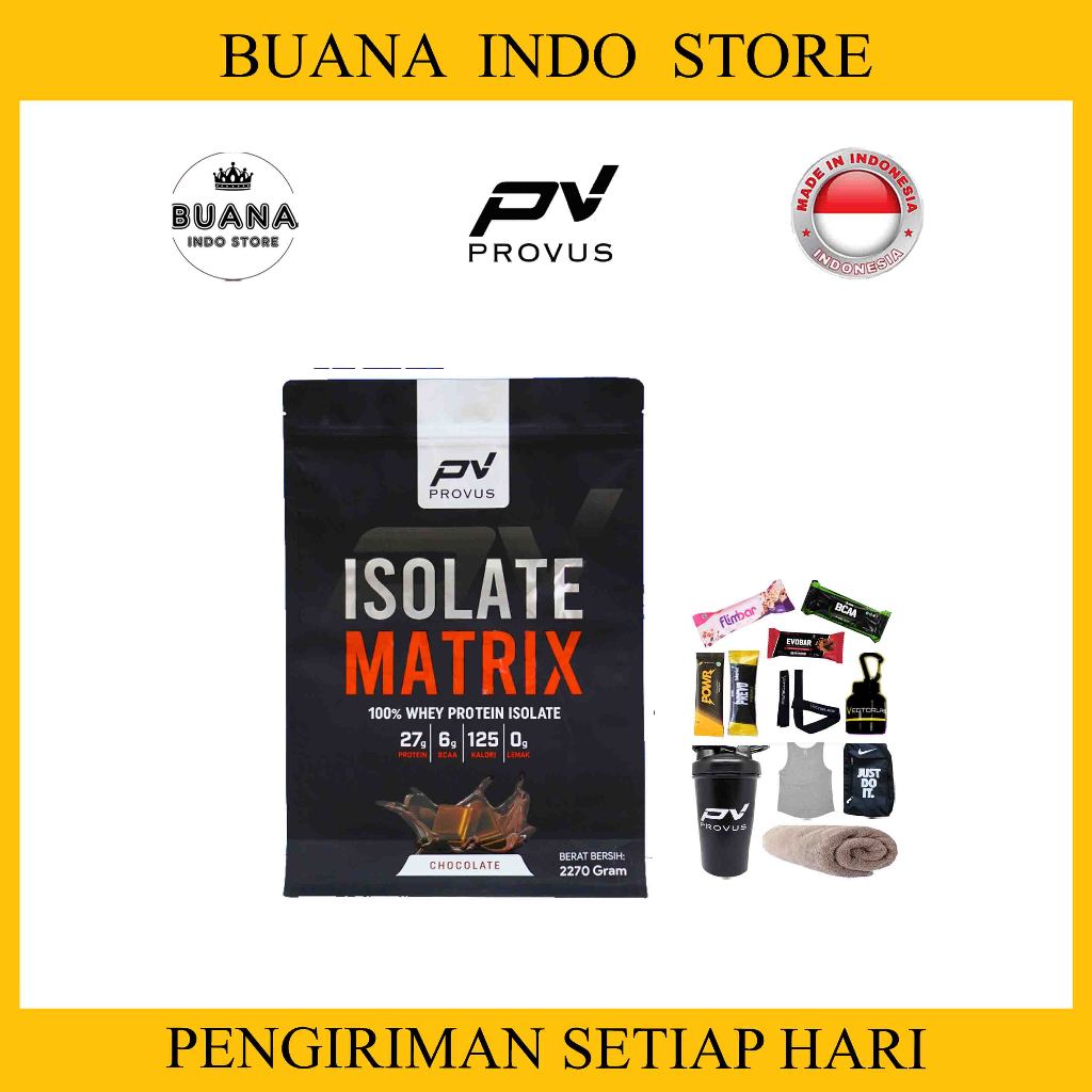 Jual Provus Isolate Matrix 5 lb - 100% Whey Protein ISO 5 LB - WPI 5lbs ...