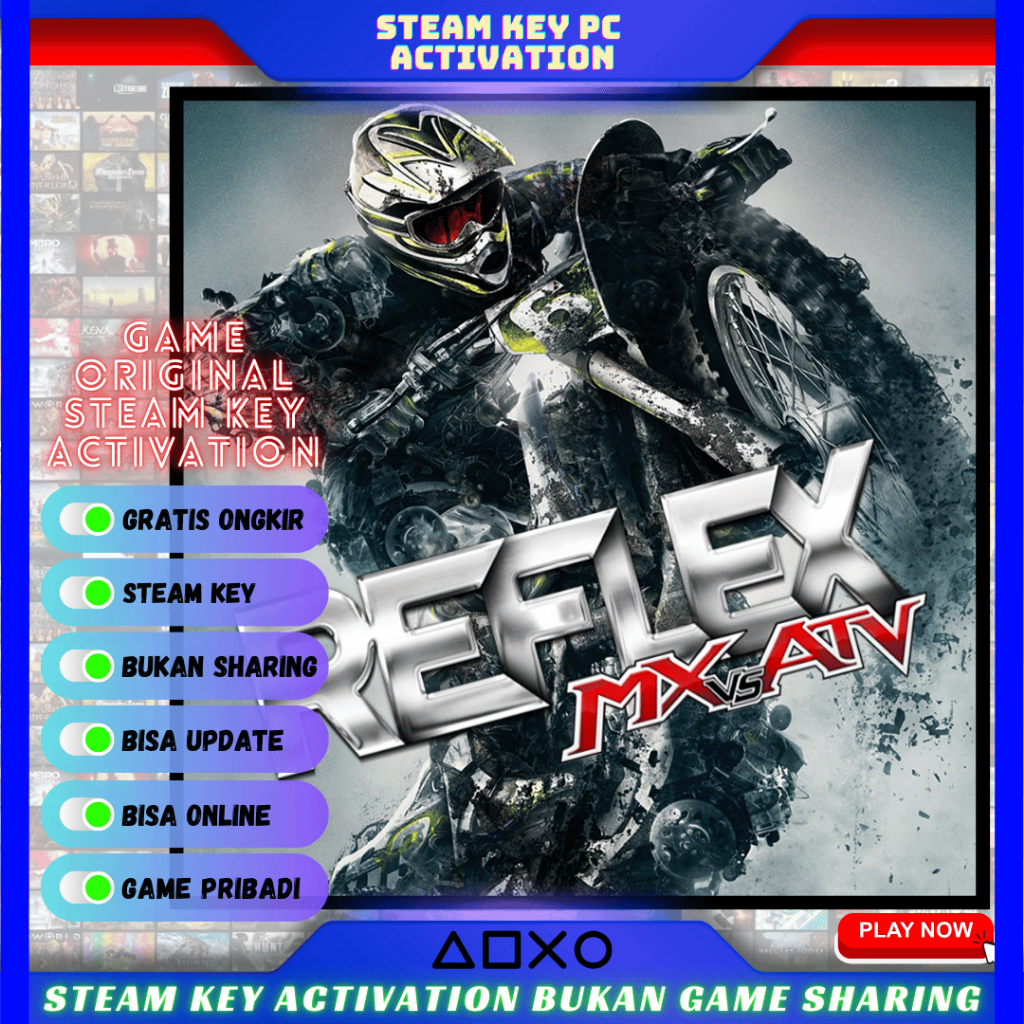 Jual MX vs. ATV Reflex - Game PC dan Laptop Original Steam Key Activation | Shopee Indonesia