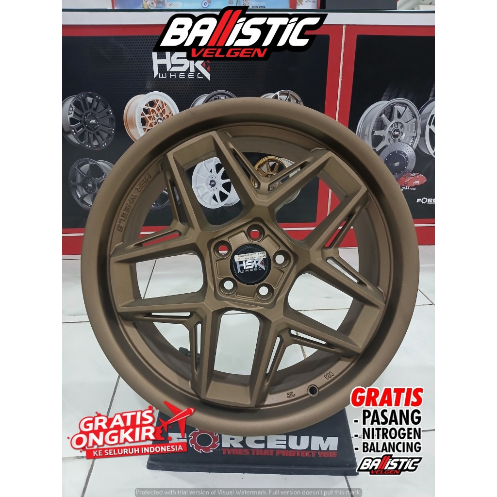 Jual Velg Mobil Altis Ring 18 Pelek HSR Racing Wasile Luang 5 x 100 ...