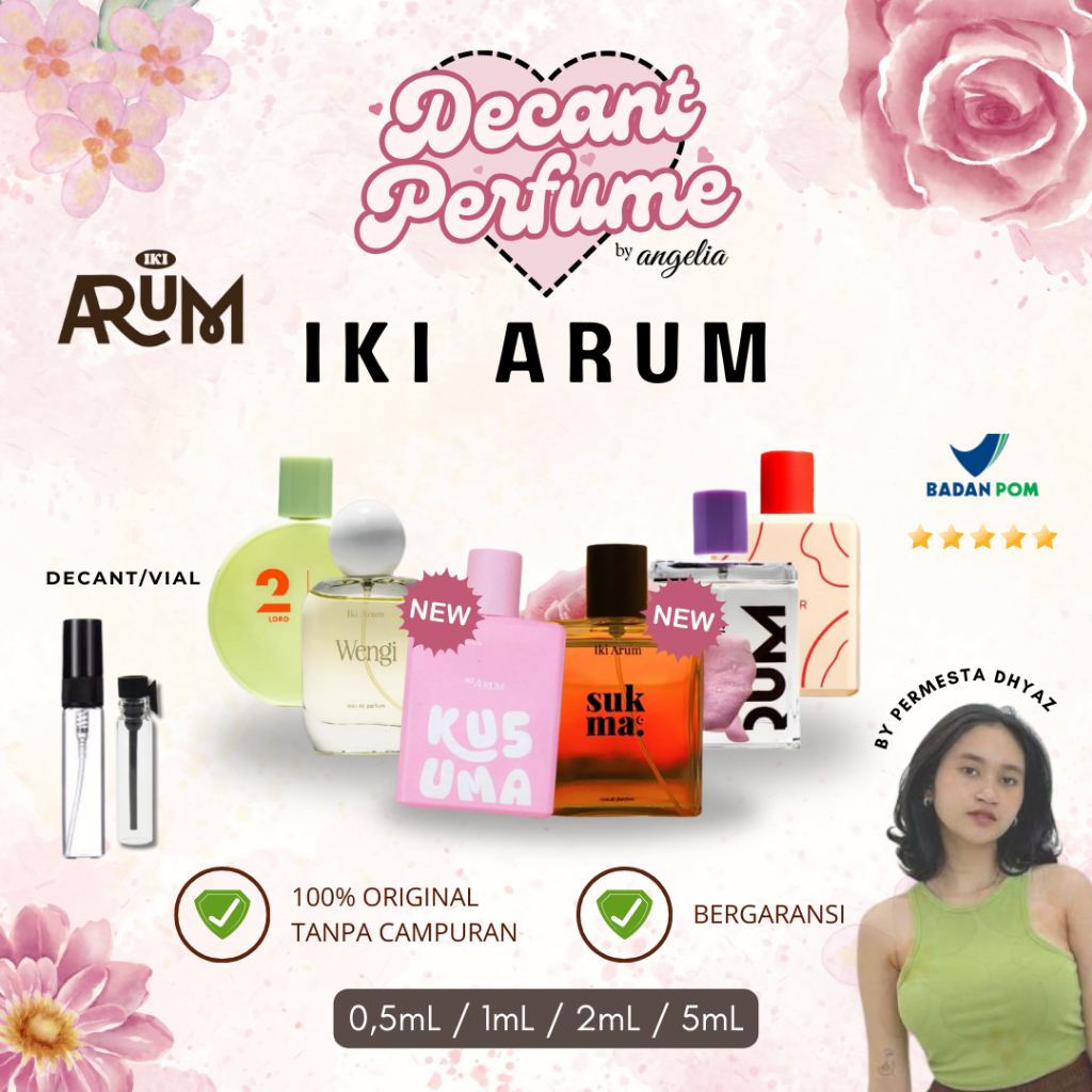 Jual [ DECANT/SHARE ] IKI ARUM EDP Extrait de Parfum by Permesta Dhyaz ...