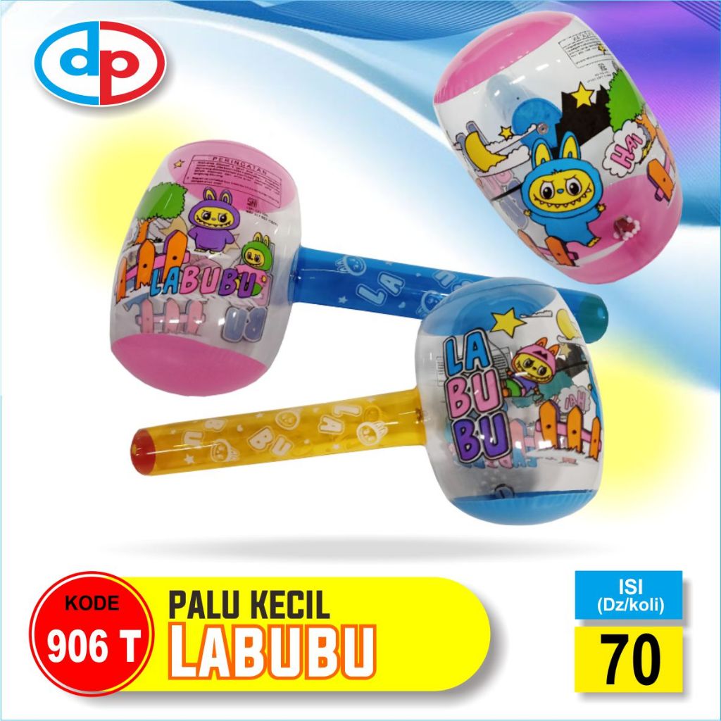 Jual PALU gambar LABUBU 45cm MAINAN TIUP PALU 1lsn=12pc | Shopee Indonesia