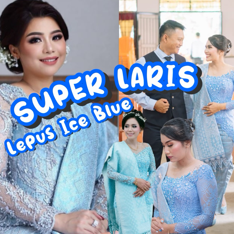 Jual SONGKET LEPUS KEREN ICE BLUE/ BIRU MUDA | Shopee Indonesia