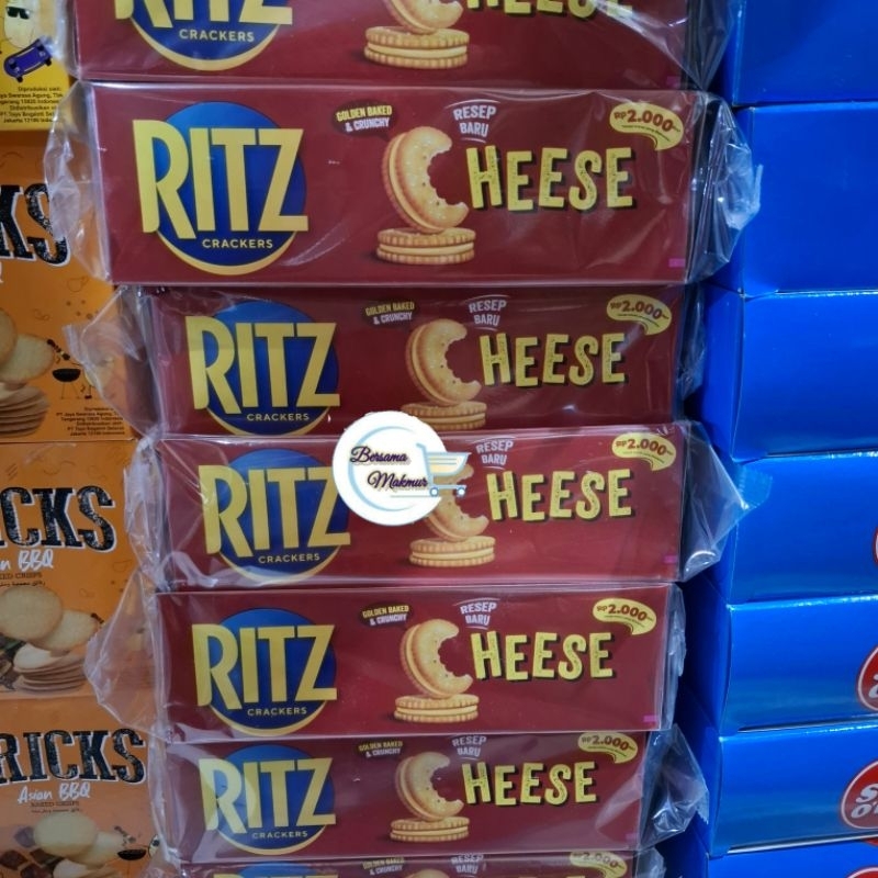 Jual Ritz cheese crackers 1 box isi 12 sachet | Shopee Indonesia