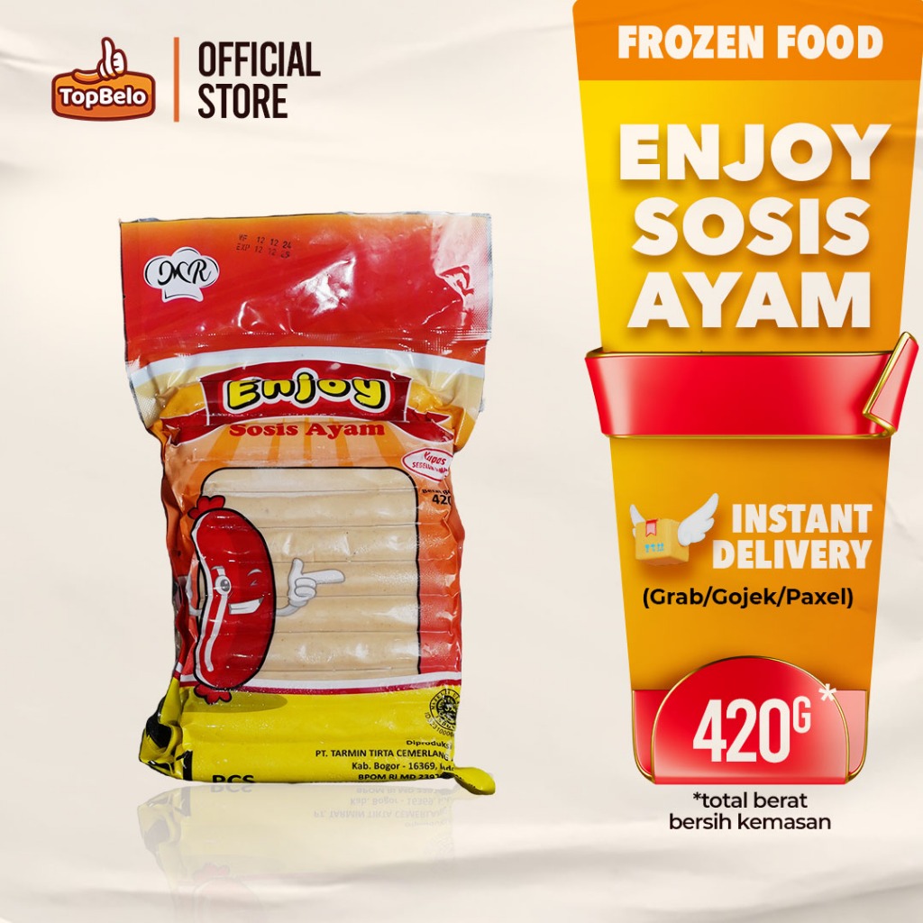 Jual Enjoy Sosis Ayam 420g | Shopee Indonesia