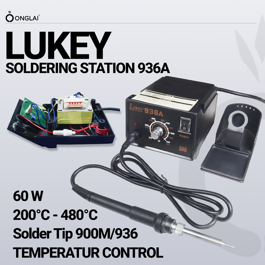 Jual SOLDER STATION LUKEY 936A ORIGINAL-72415 | Shopee Indonesia