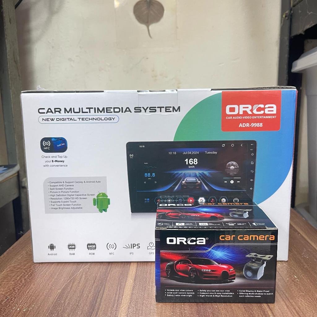 Jual Head Unit Android Orca Eco Series Ram 2/64GB NFC Series Carplay ...