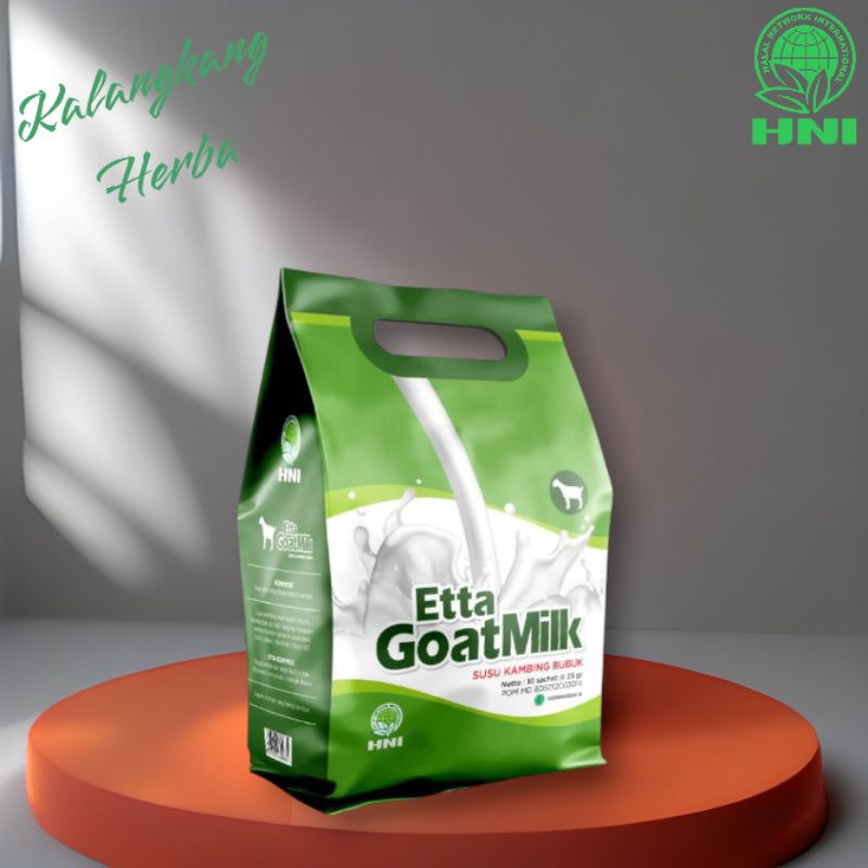 Jual Etta Goat Milk (EGM) | Susu Kambing Ettawa HNI HPAI Isi 10 Sachet ...