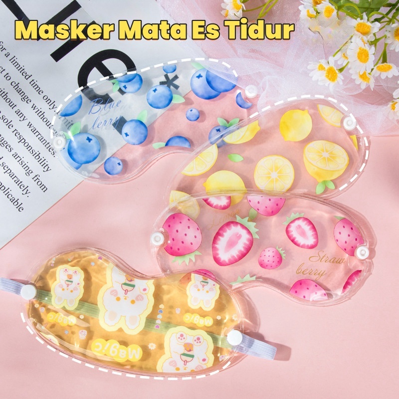 Jual Masker Mata Tidur Gel Pendingin Masker Mata Relaksasi Mata Es ...