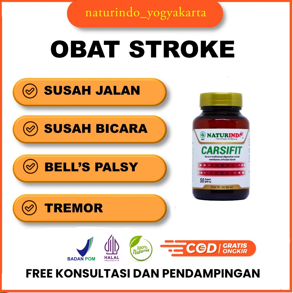 Jual Obat Stroke Susah Jalan Bells Palsy Lumpuh Carsifit Struk Herbal ...