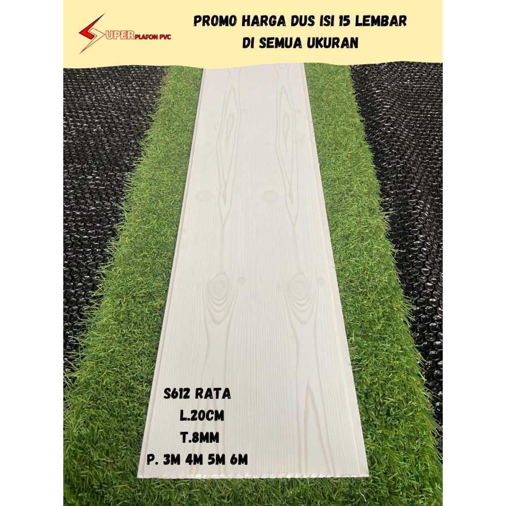 Jual [PROMO] 1 Dus Plafon Pvc isi 15 Lembar Hoda Glossy S612 Glossy ...