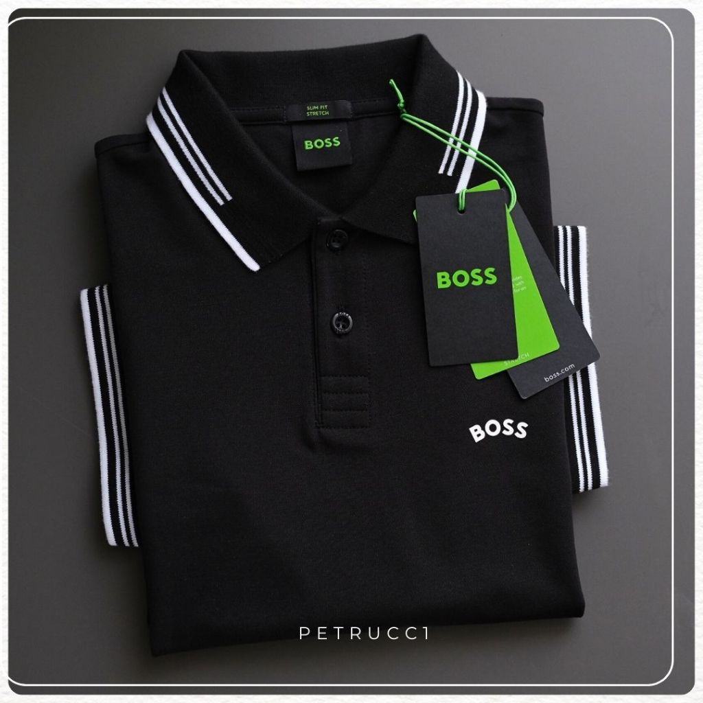 Jual B0SS kaos Polo Shirt HUGO BOSS Original Pria Man | Shopee Indonesia