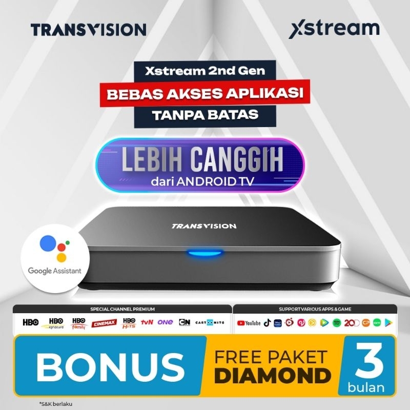 Jual Android Box Xstream Seru Xstream Gen 2 Transvision GARANSI RESMI 1 ...