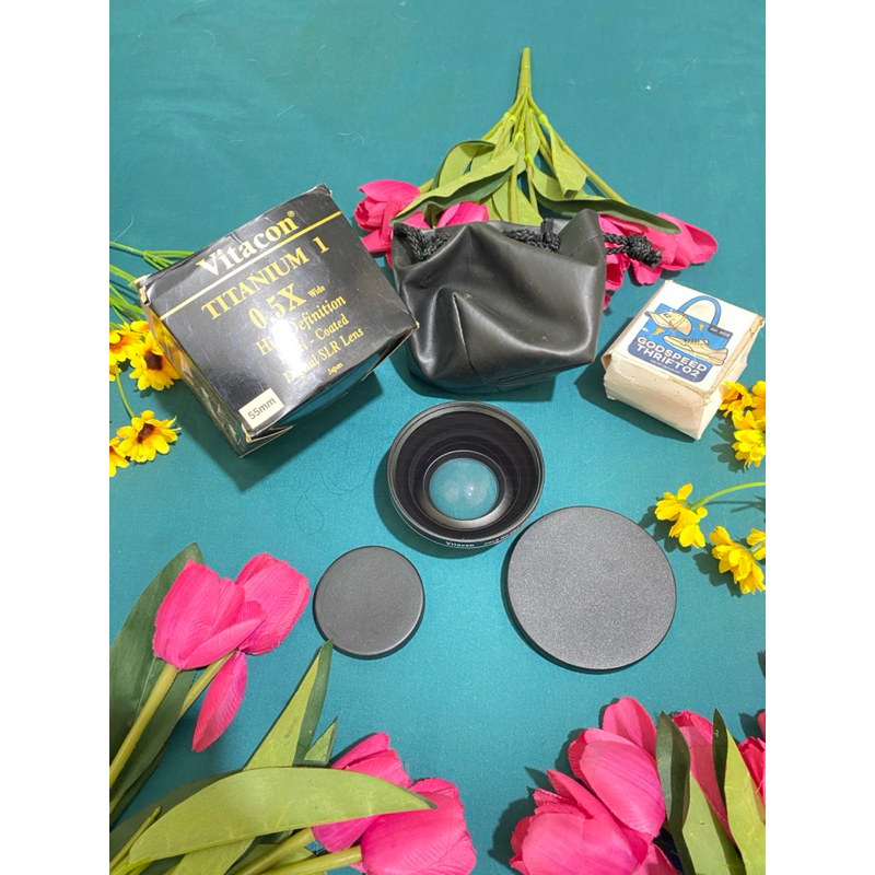 Jual Lensa Vitacon DSLR HD PRO-Series MC AF Digital 55mm 0.5x Wide ...