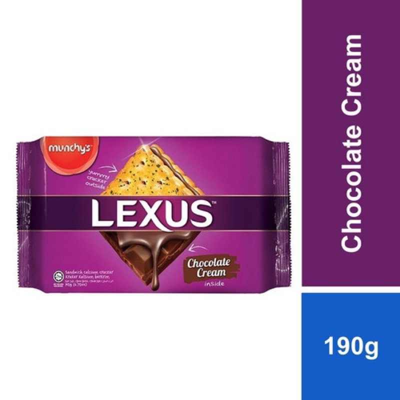 Jual LEXUS CHOCOLATE CREAM ASLI MALAYSIA [ 1 BUNGKUS ISI 10 SACHET @190G] | MUNCHY’S LEXUS ...