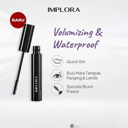 Jual LIVI - Implora Urban Volume Black Mascara (NEW) | Shopee Indonesia