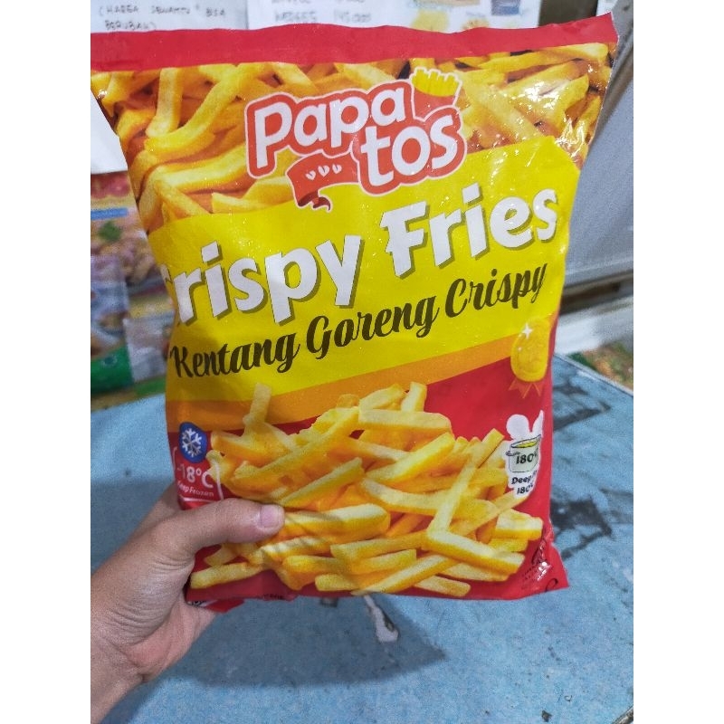 Jual PAPATOS CRISPY FRIED FRIESH 1KG | Shopee Indonesia