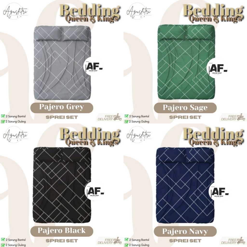 Jual Sprei Set 120x200 140x200 160x200 180x200 Tinggi 25/30 - Sprei ...