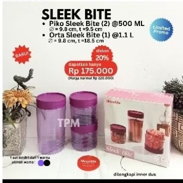 Jual sleek bite (3) | Shopee Indonesia