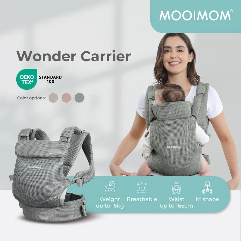 Jual Mooimom Wonder Carrier Gendongan Bayi SSC - MOOIMOM Wonder Carrier / Gendong Bayi Newborn ...