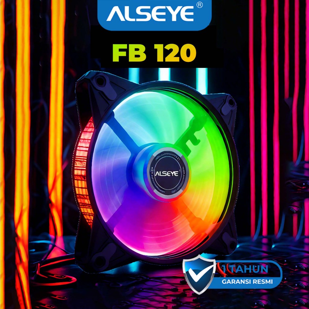 Jual ALSEYE Fan Casing Fan Case RGB 12 cm Fan cpu Socket Molex FB 120 ...