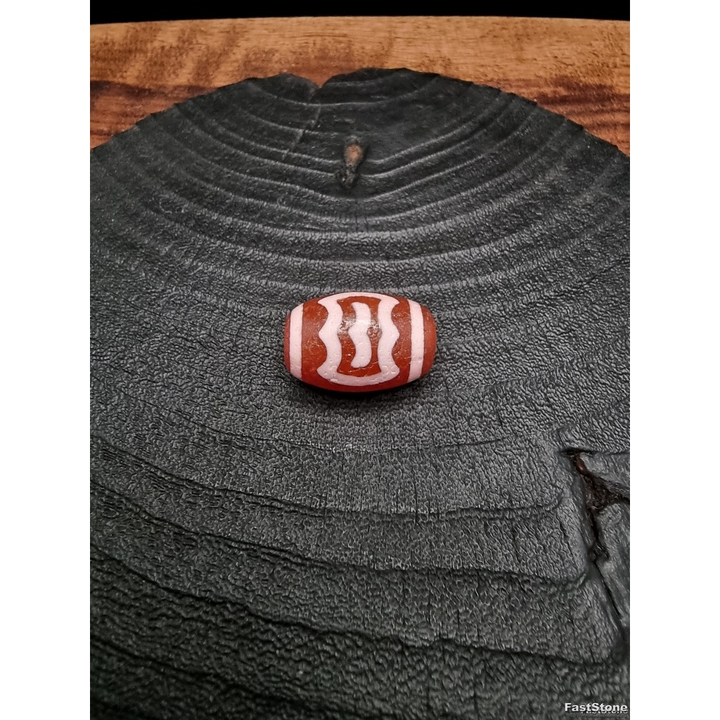 Jual Batu Akik Dzi Red Base Garuda Condor Blessed Tibet Protector Stone ...