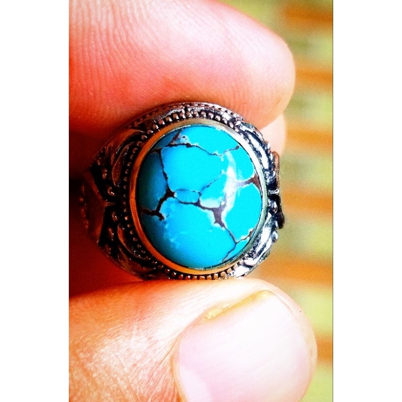 Jual Natural pirus mesir biru tosca top hq | Shopee Indonesia