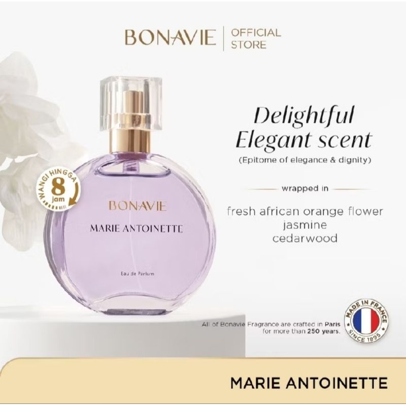 Jual BONAVIE Eau De Parfum MARIE ANTOINETTE 30 ml | Shopee Indonesia
