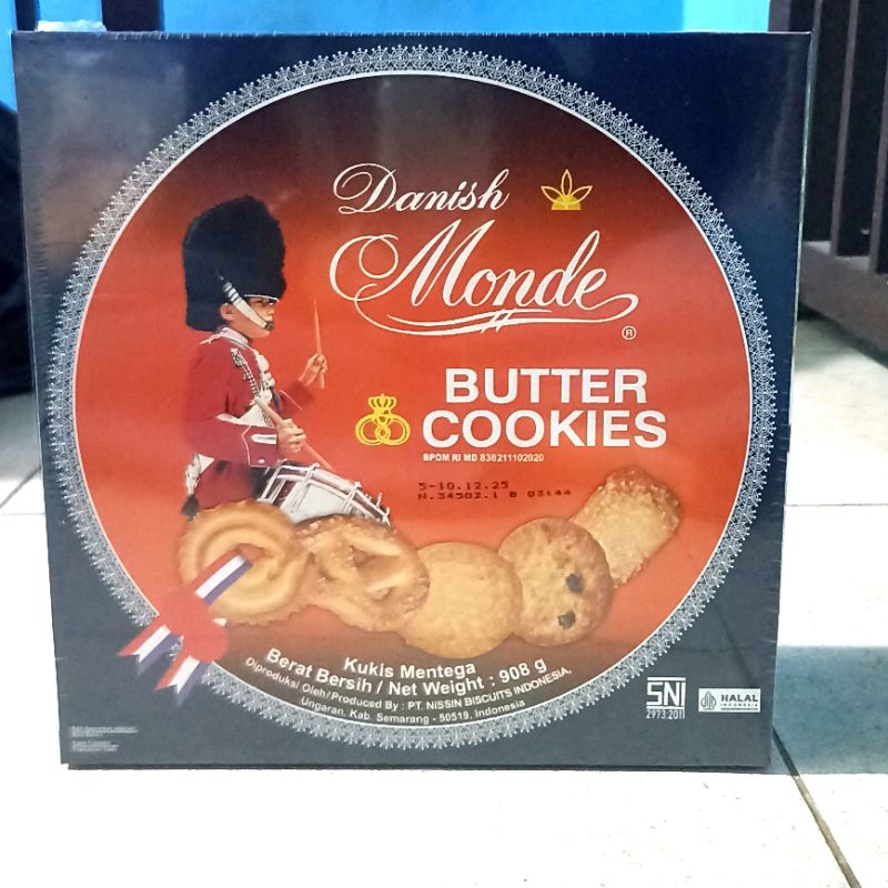 Jual Monde Butter Cookies Kaleng Besar Kemasan 908gr | Shopee Indonesia