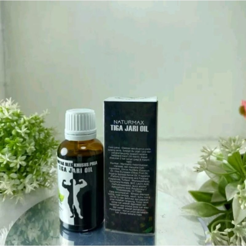 Jual minyak khusus pembesar permanen tiga jari oil bpom | Shopee Indonesia