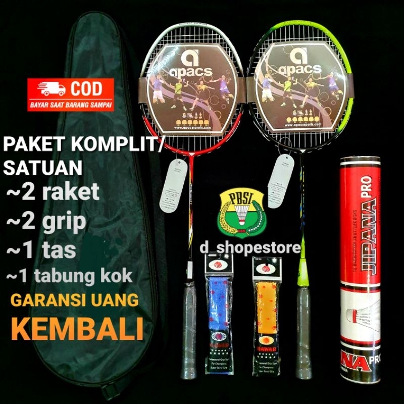 Jual Raket Badminton Komplit / Satuan Model Baru Tanpa Sambungan - 2 ...