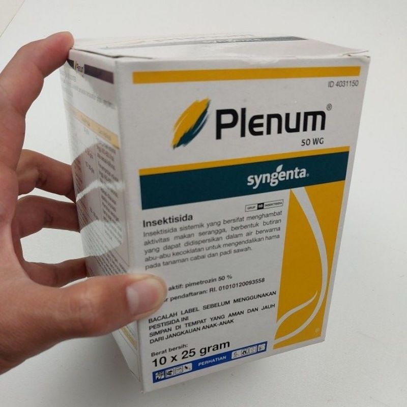 Jual INSEKTISIDA PLENUM 50 WG 1 BOX 1 PACK ISI 10 SACHET × 25 GRAM PEMBASMI HAMA WERENG PADA ...