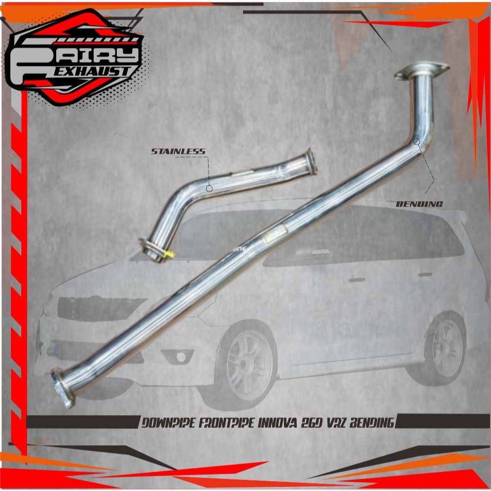 Jual DOWNPIPE FRONTPIPE TOYOTA INNOVA REBORN/ FORTUNER VRZ 2GD PNP ...